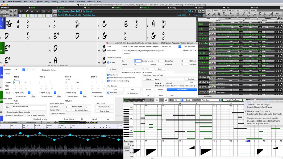 PG Music - Band-in-a-Box for Mac - New Features